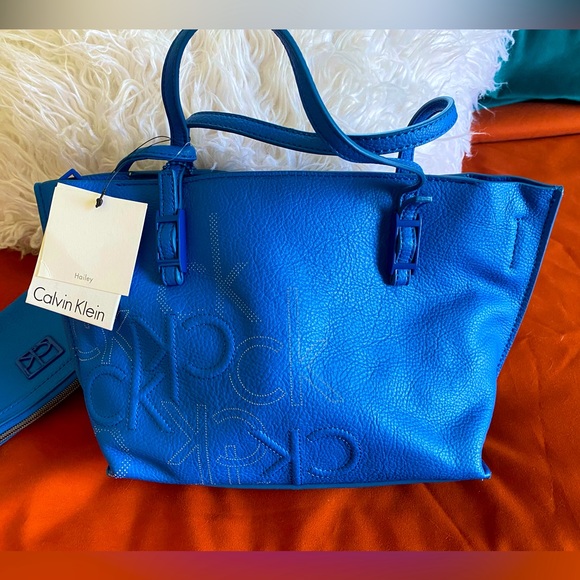 Calvin Klein | Bags | Brand New Calvin Klein Hailey Purse And Wallet ...
